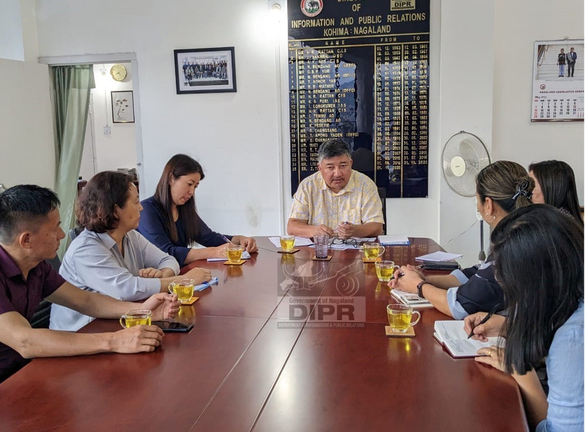 Advisor to CM met the KPC at DIPR | DIPR Nagaland-Department of Information & Public Relations ...
